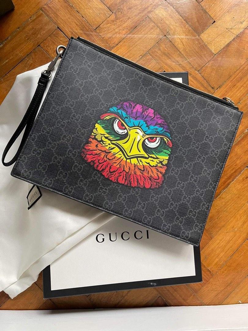 AUTHENTIC GUCCI POUCH WITH BOX AND DUST BAG, Luxury, Bags & Wallets on ...