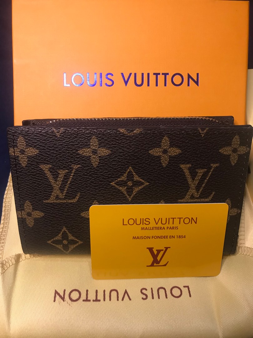 Authentic Quality LV COMPACT WALLET MONO BROWN, Women's Fashion, Bags ...