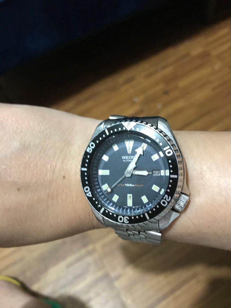 Authentic Seiko Scuba Divers Automatic Turtle Watch Large, Men's ...