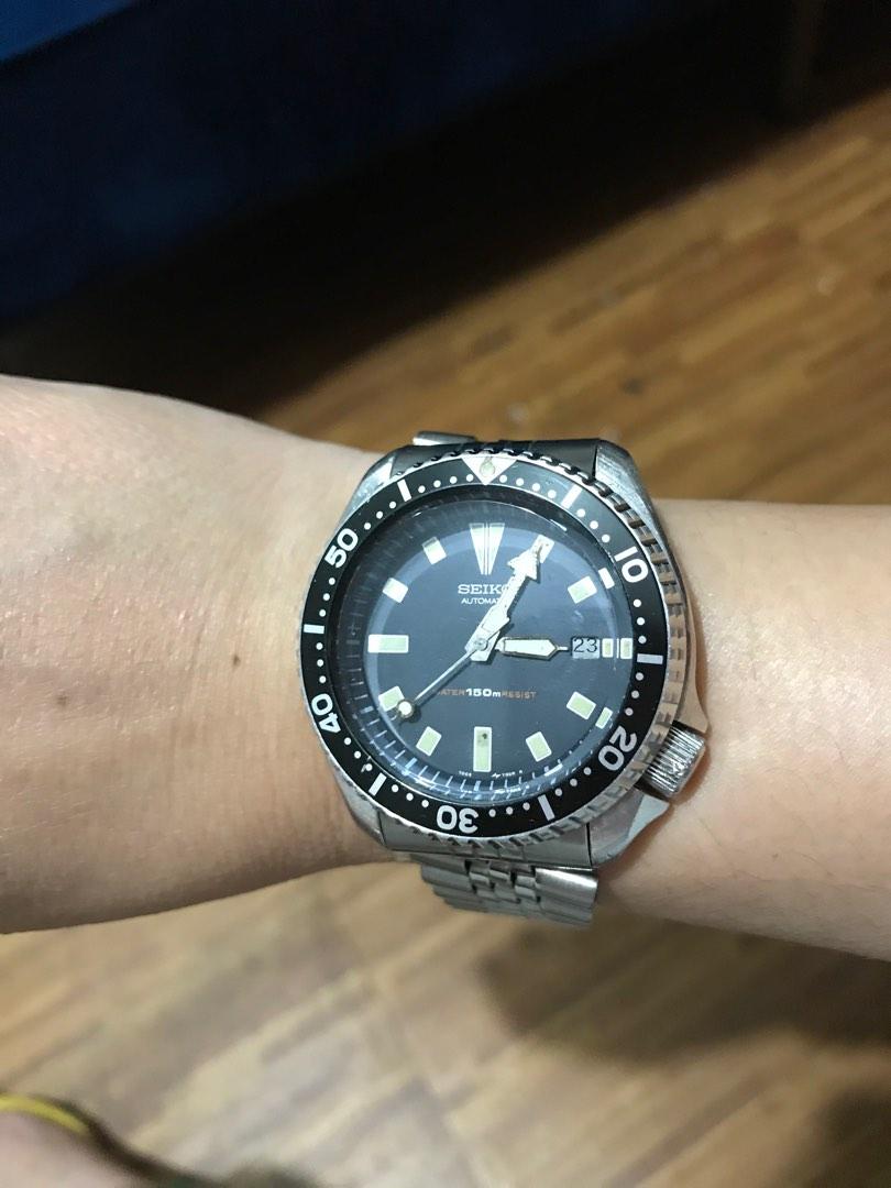 Authentic Seiko Scuba Divers Automatic Turtle Watch Large, Men's ...