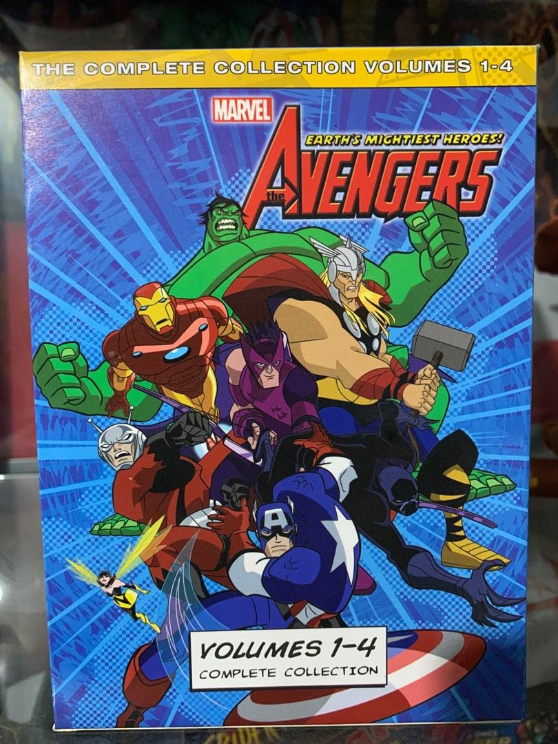 Avengers: Earth's Mightiest Heroes Volume 1-4, Hobbies & Toys, Music ...