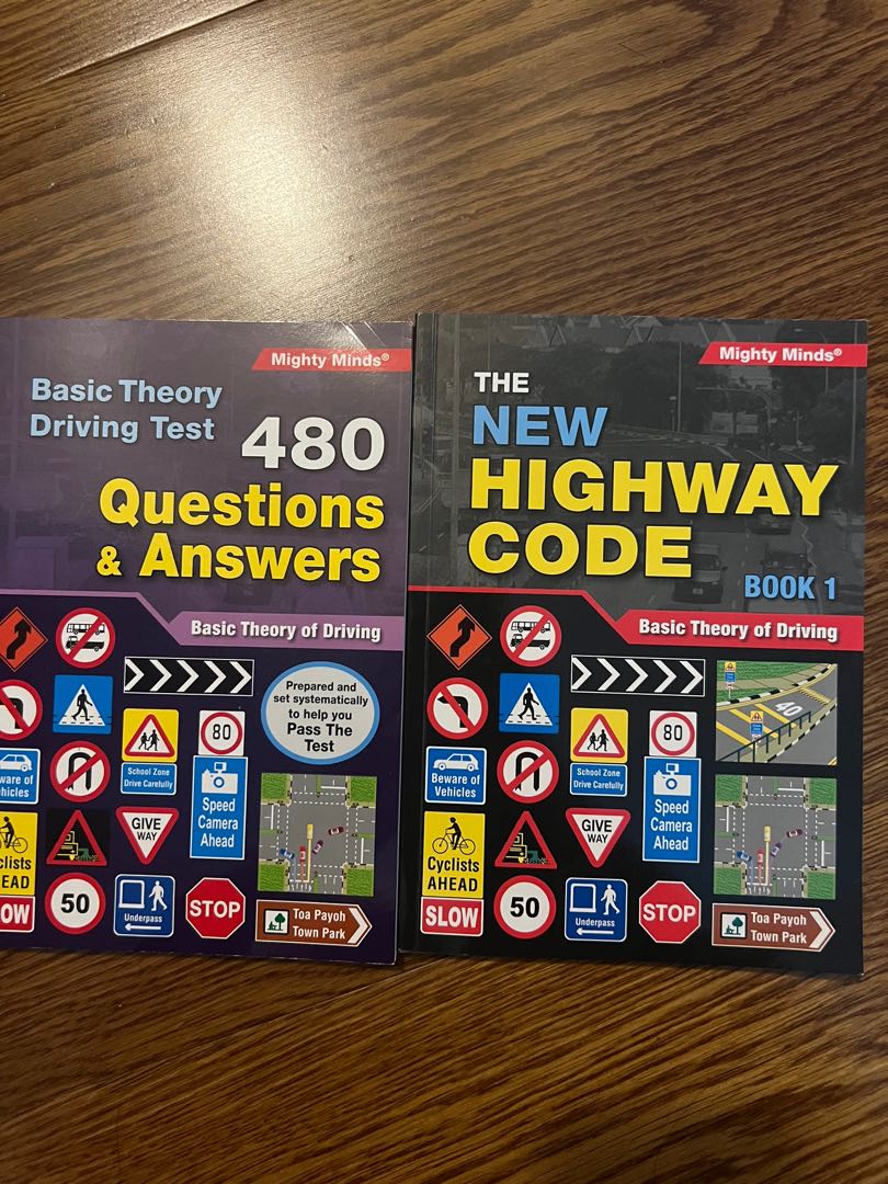 Basic theory driving test $4 for both, Hobbies & Toys, Books ...
