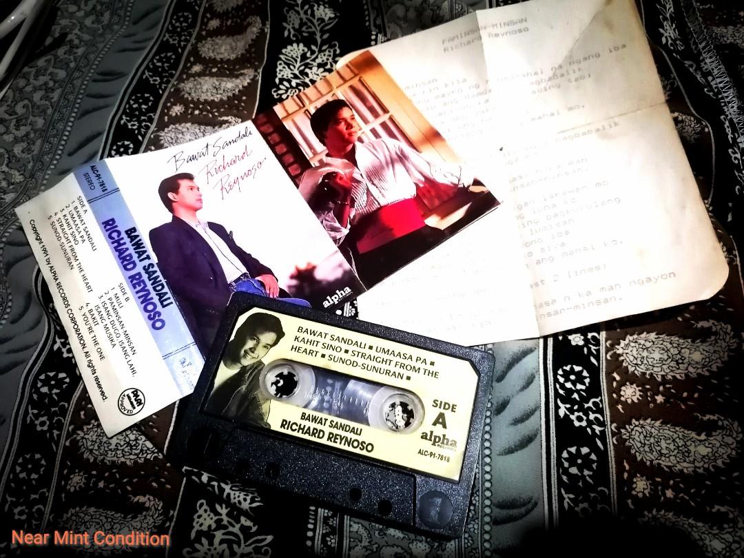 Bawat Sandali Richard Reynoso Cassette Tape Original Cassette Tapes For ...