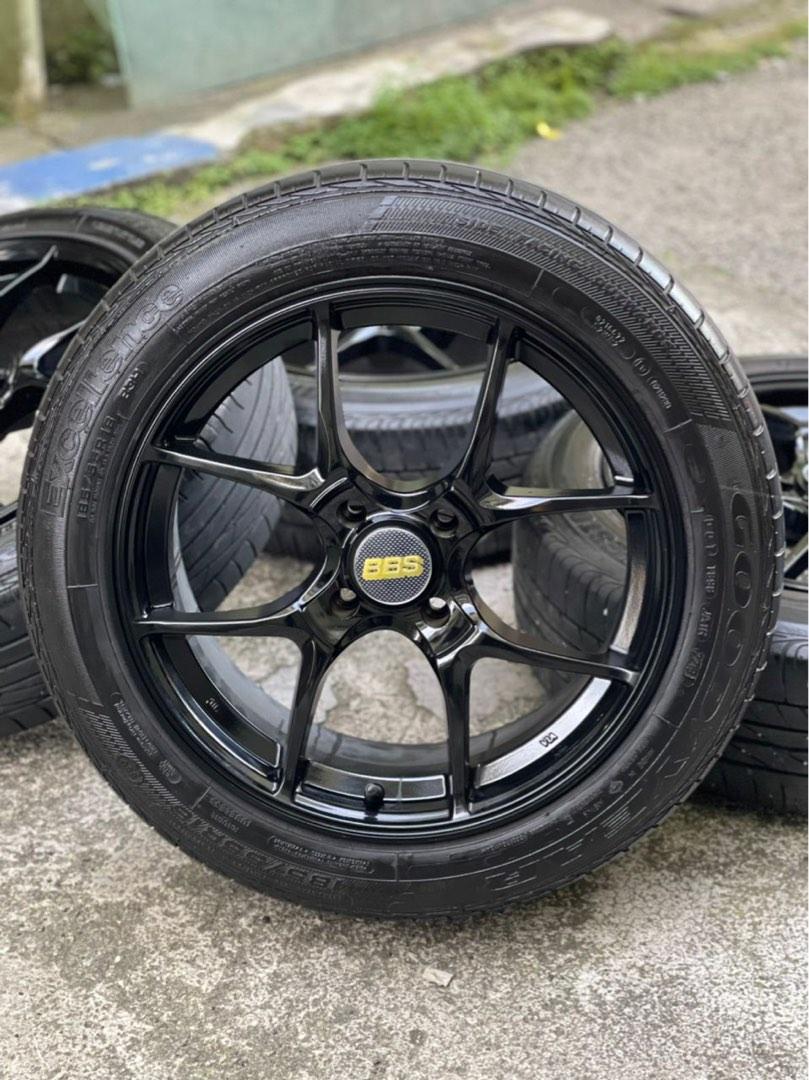 bbs logo 16 inch sports rim honda city tyre 70%, Auto Accessories on ...
