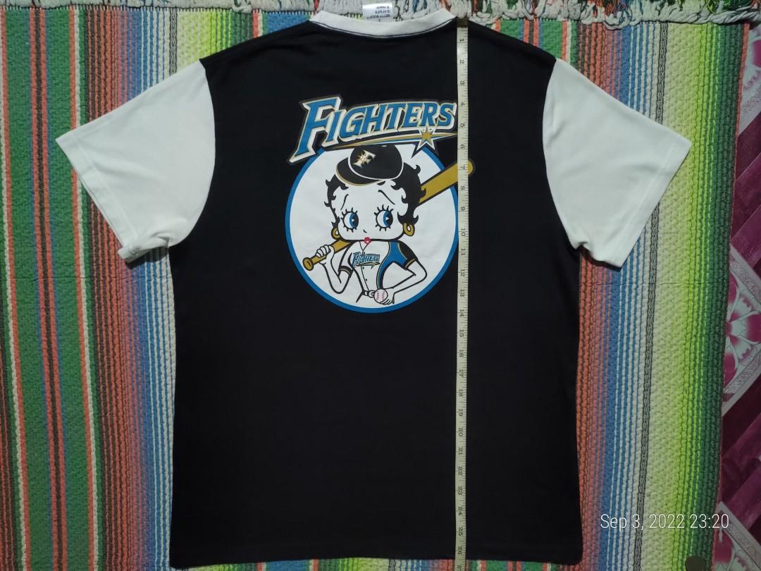 Betty Boop x Nippon-Ham Fighters shirt, Men's Fashion, Tops & Sets ...