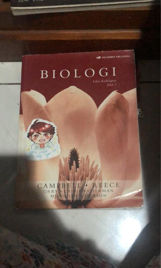 Biologi campbell jilid 3 edisi 8, Buku & Alat Tulis, Buku Pelajaran di Carousell