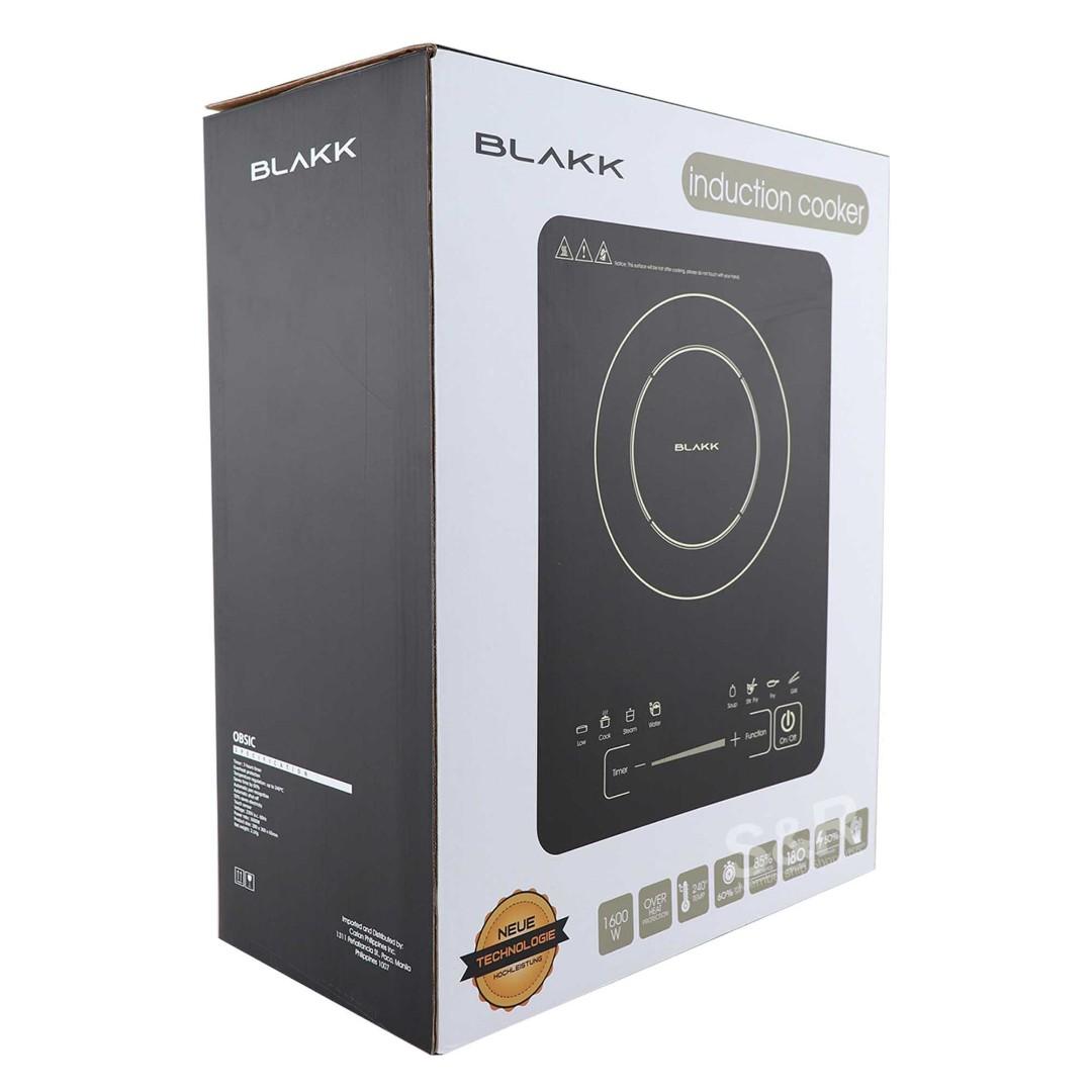 Blakk Induction Cooker with free casserole, Furniture & Home Living ...