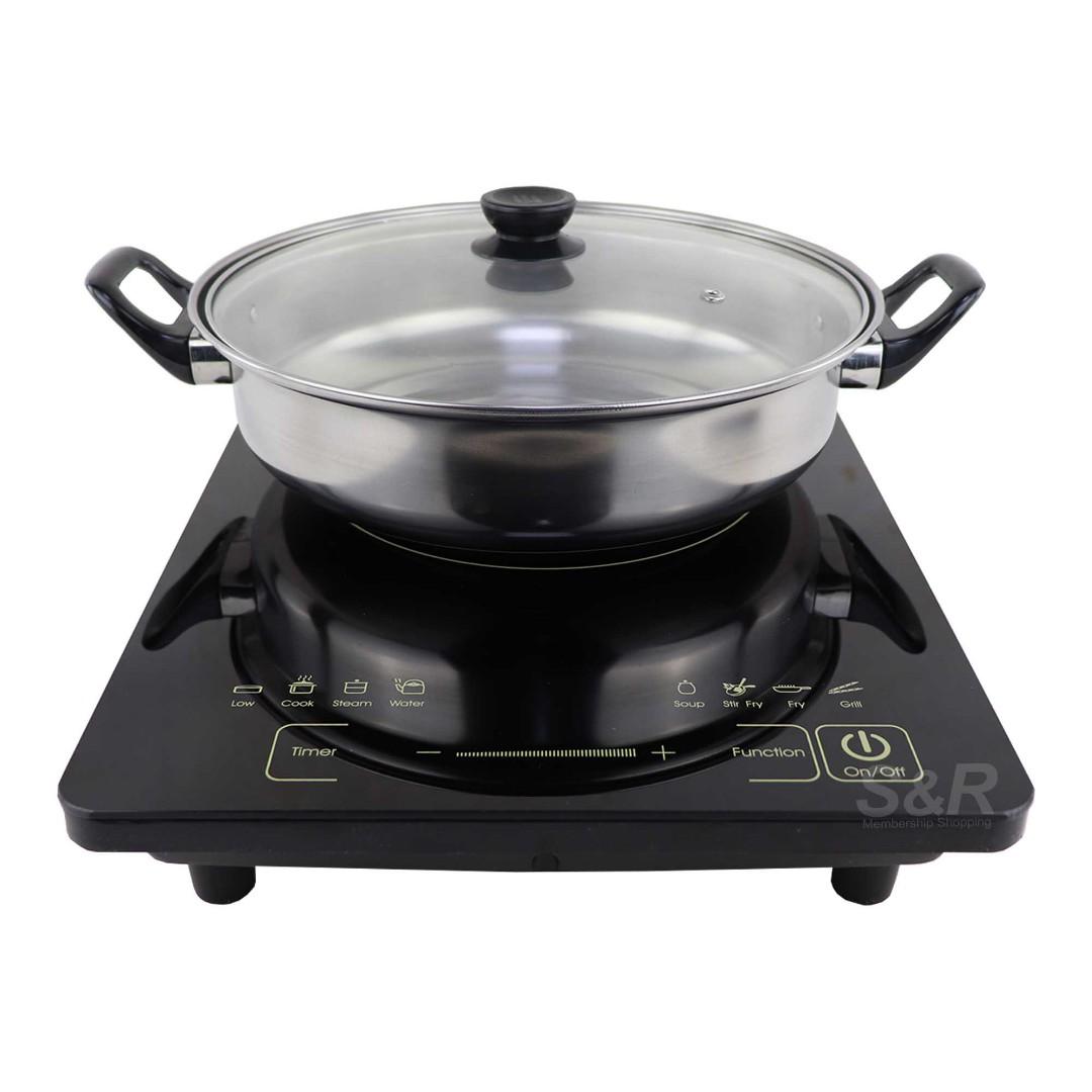 Blakk Induction Cooker with free casserole, Furniture & Home Living ...