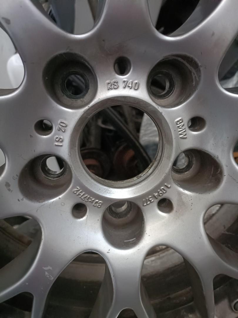 Bmw E39 BBS RS740 Wheel 17 Original, Auto Accessories on Carousell