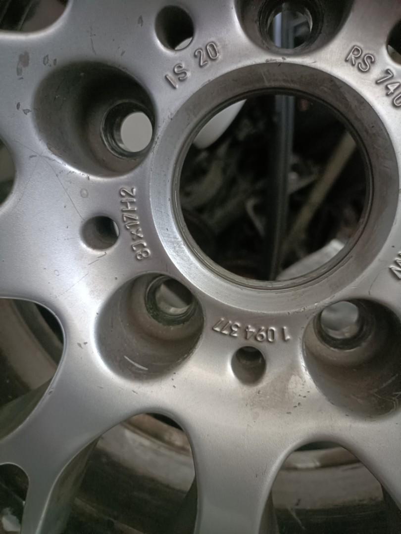 Bmw E39 BBS RS740 Wheel 17 Original, Auto Accessories on Carousell