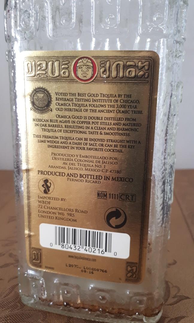 Botol Kosong OLMECA Tequila, Antik, Pajangan di Carousell