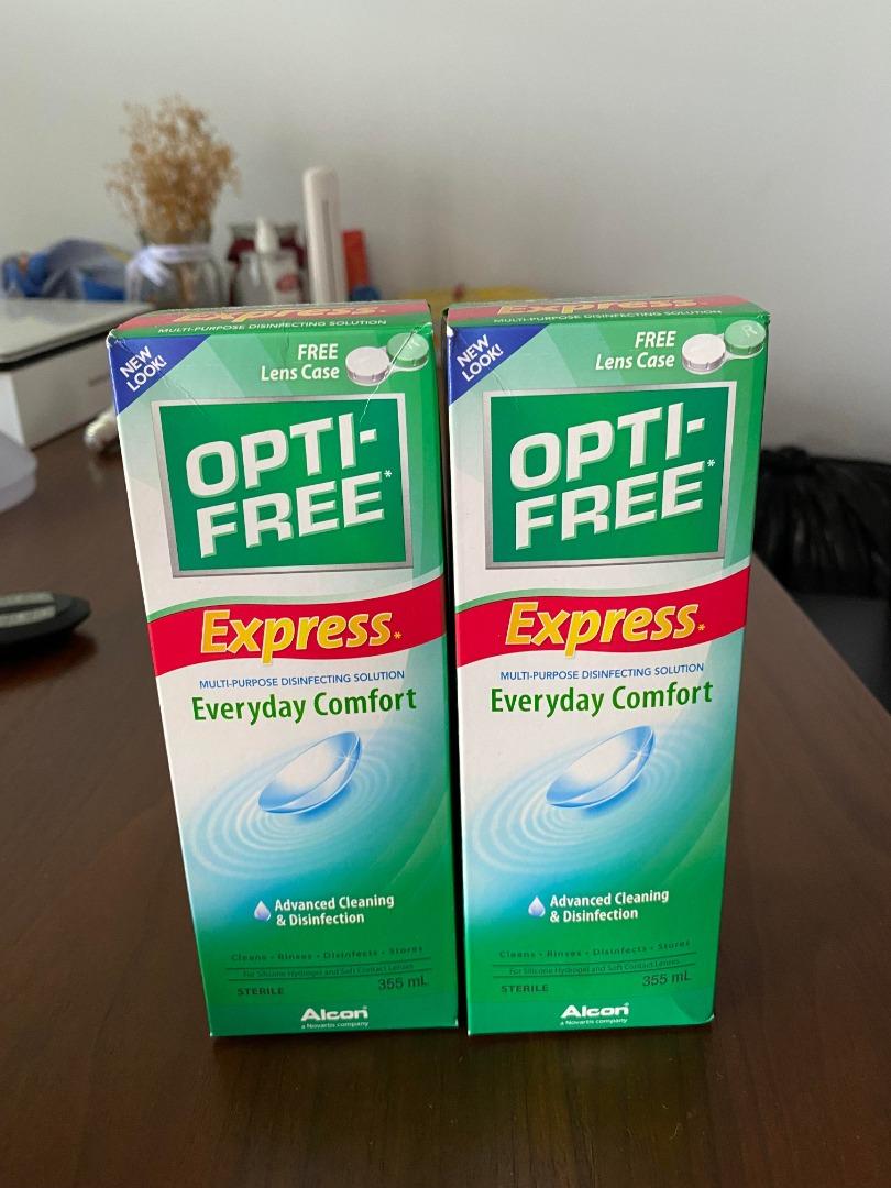 BRAND NEW OPTI FREE Express Everyday Comfort Advanced Cleaning ...