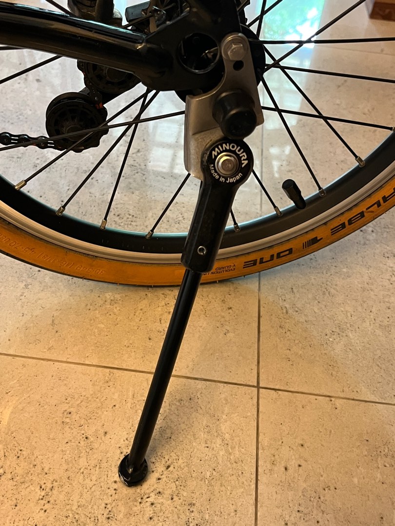 Brompton bike stand Minoura, Sports Equipment, Bicycles & Parts, Parts ...