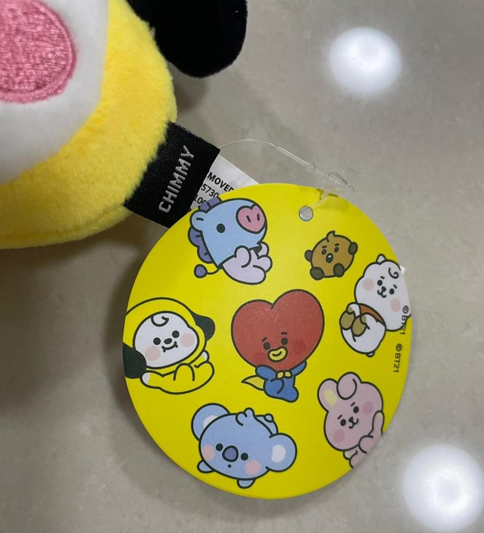 BTS BT21 Chimmy Jimin keychain soft toy brand new with original tags ...