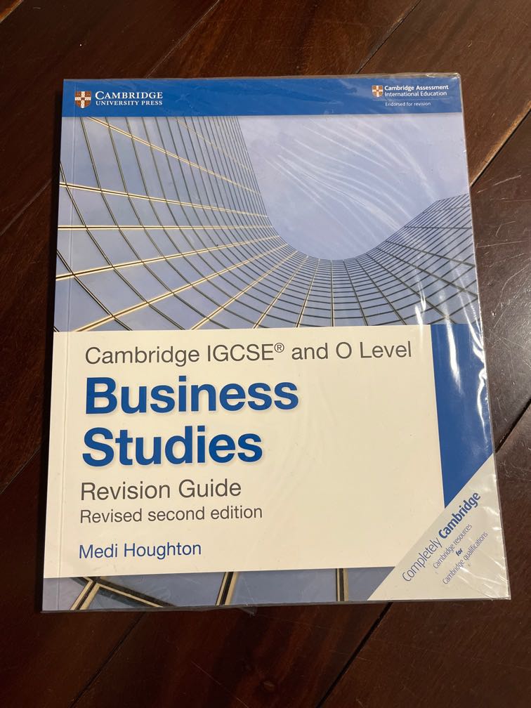 Cambridge IGCSE and O Level Business Studies Revision Guide, 興趣及遊戲, 書本 & 文具, 教科書 - Carousell