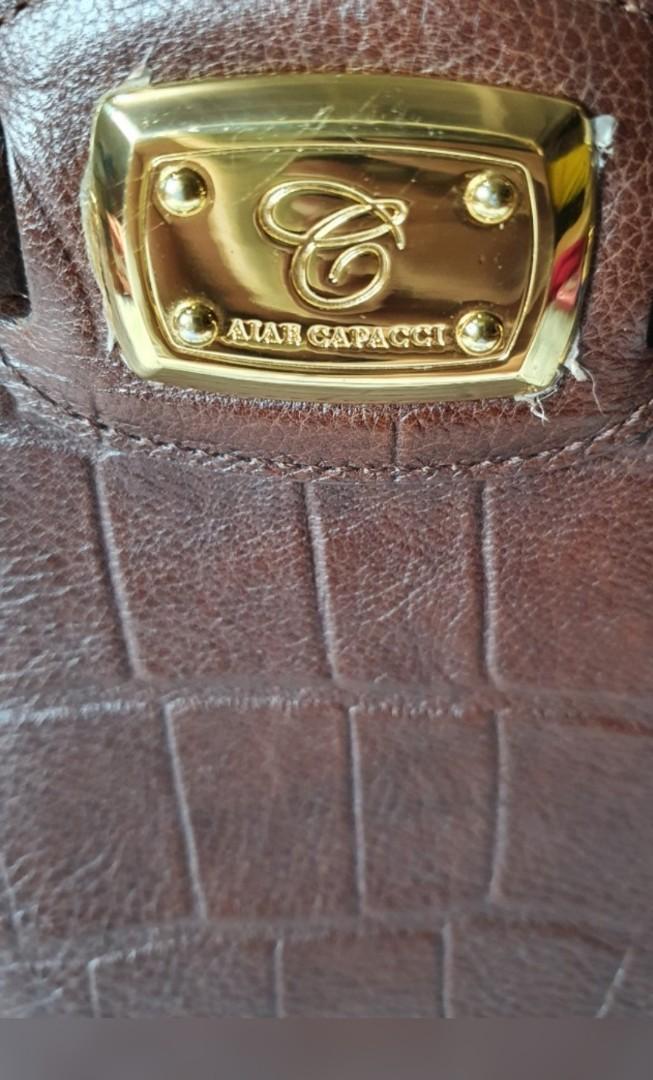 CAPACCI LEATHER BAG, Women's Fashion, Bags & Wallets, Shoulder Bags on ...