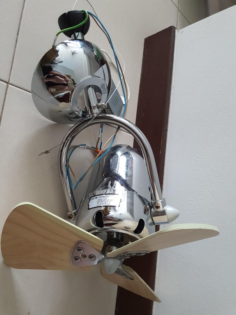 Ceiling Fan Fino, Furniture & Home Living, Lighting & Fans, Fans on ...