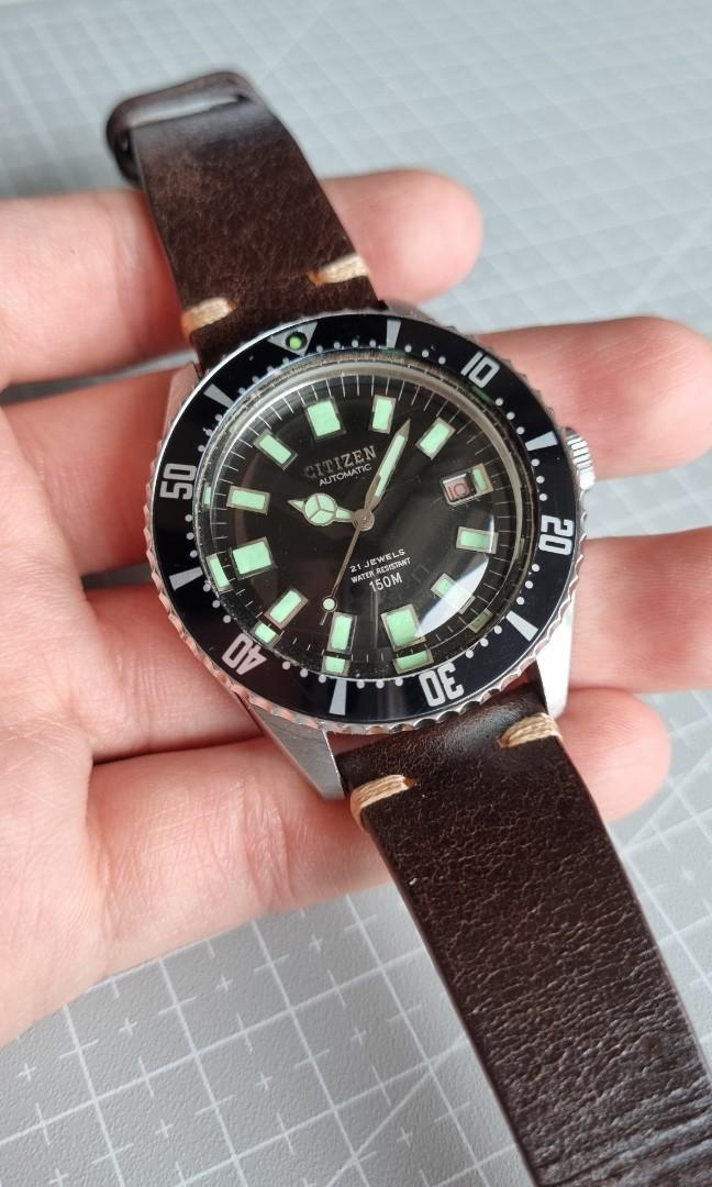Citizen Diver 52-0110 4-820789Y Vintage, Luxury, Watches on Carousell
