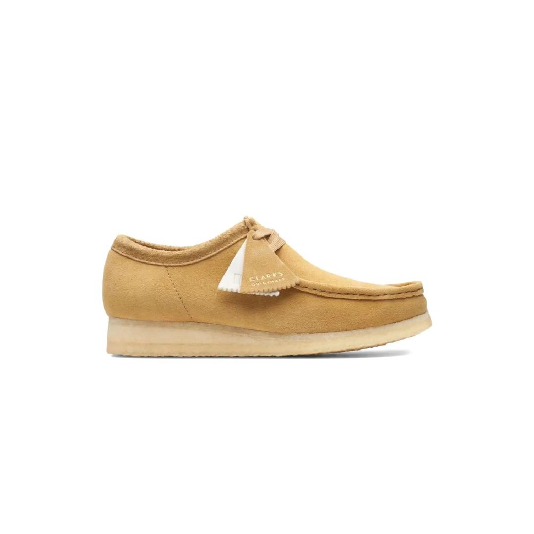 Clarks Originals Wallabee Low Oakmoss Suede, Men's Fashion, Footwear ...