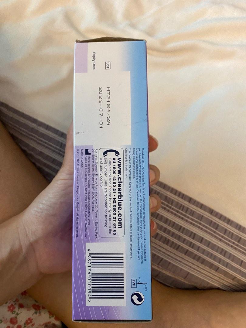 Clearblue Ovulation test kit FOC Omron basal temp thermometer, Babies ...