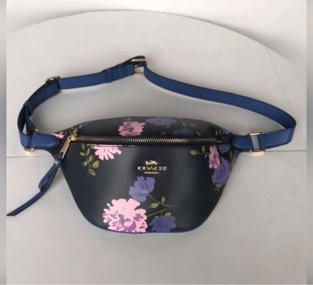 Coach floral waist bag, Men's Fashion, Bags, Belt bags, Clutches and ...