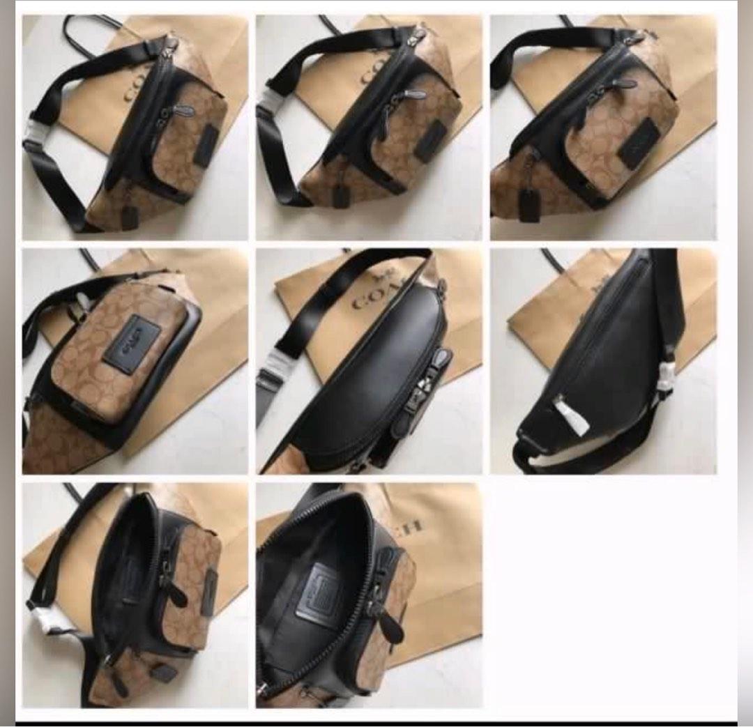 Coach men waist bag, Men's Fashion, Bags, Belt bags, Clutches and ...