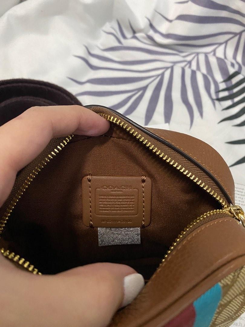 Coach Mini Dempsey Sling Bag, Luxury, Bags & Wallets on Carousell
