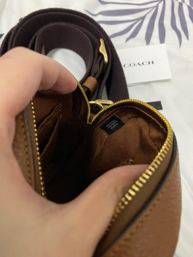 Coach Mini Dempsey Sling Bag, Luxury, Bags & Wallets on Carousell