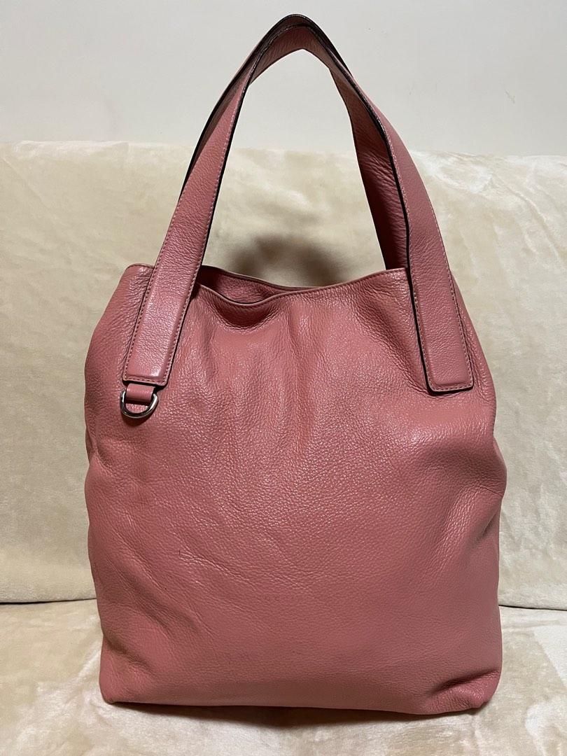 Coccinelle Pink Leather Shoulder bag, Luxury, Bags & Wallets on Carousell