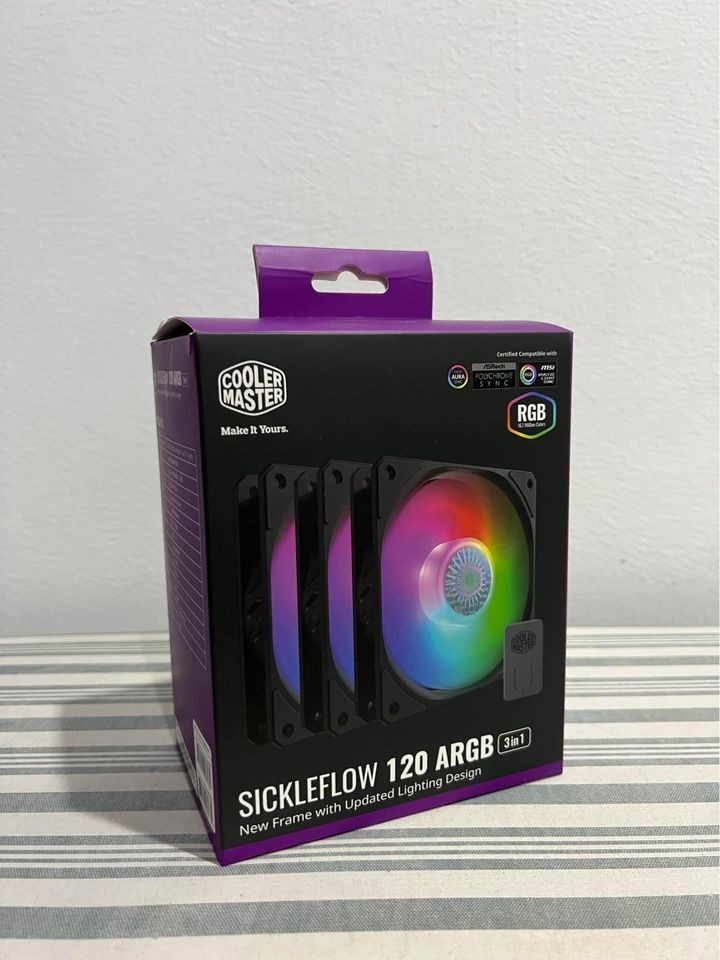 Cooler Master SickleFlow 120mm ARGB Fans, Computers & Tech, Parts ...