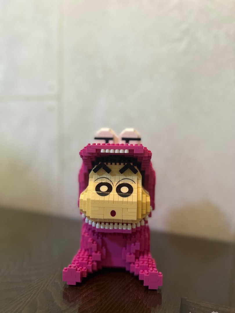 Crayon Shinchan crocodile Lego, Hobbies & Toys, Toys & Games on Carousell