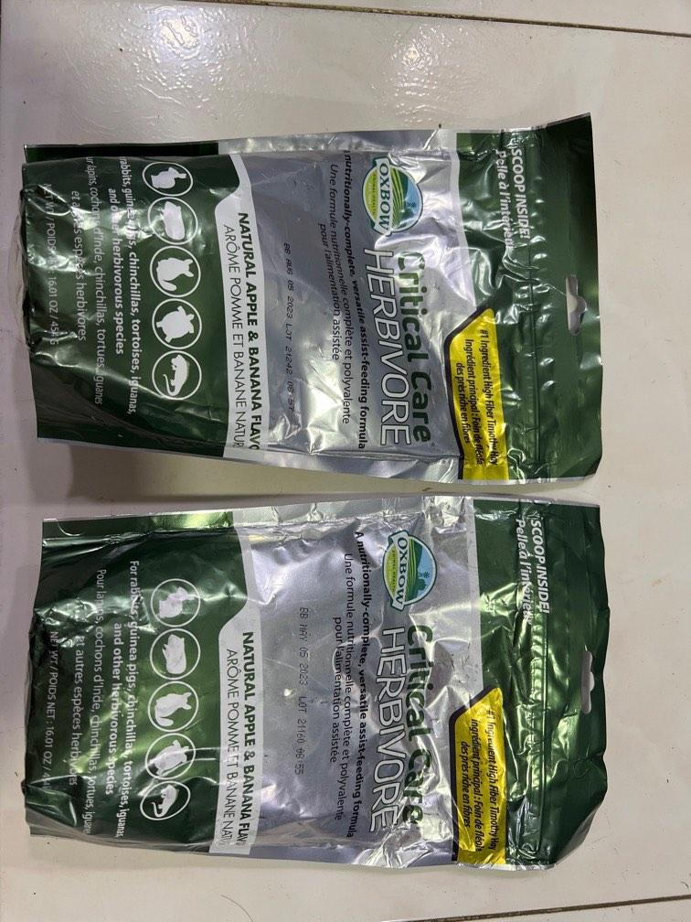 Critical care rabbit food, Pet Supplies, Pet Food on Carousell