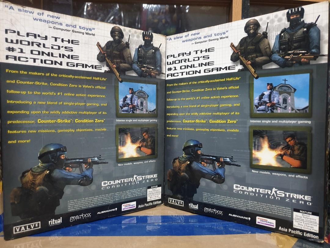 CS Counter-Strike Condition Zero CD installer original Counterstrike ...