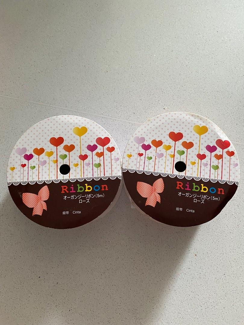 Daiso ribbon, Hobbies & Toys, Stationery & Craft, Other Stationery ...