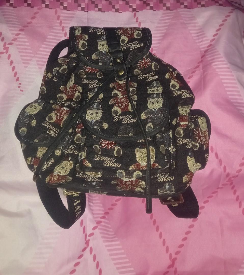 Danny bear backpack, Women's Fashion, Bags & Wallets, Backpacks on ...