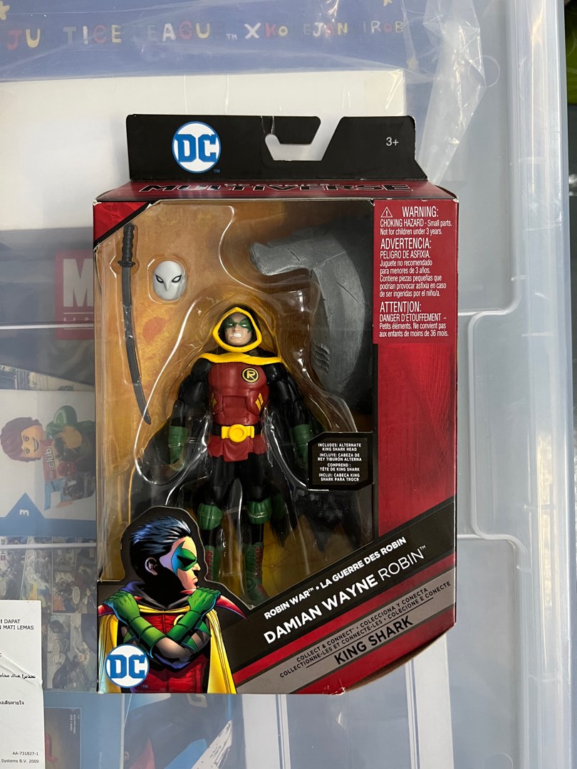 Dc Mattel marvel legends batman Damian, 興趣及遊戲, 玩具 & 遊戲類 - Carousell