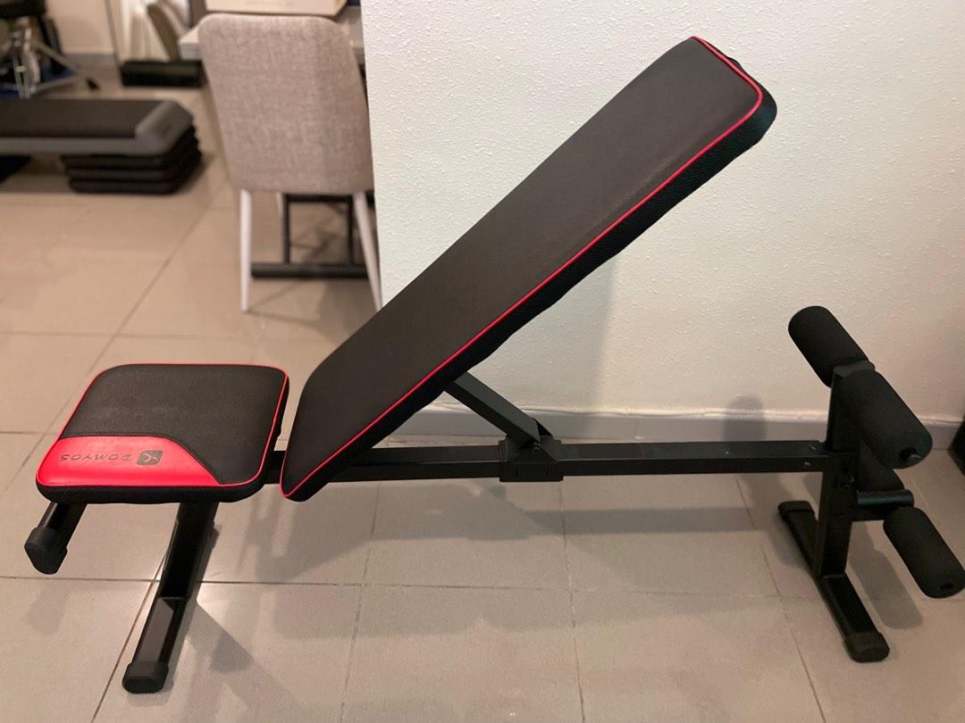 Decathlon Folding Abs Weight Training Bench, 運動產品, 運動與健身, 運動與健身 - 有氧健身 ...