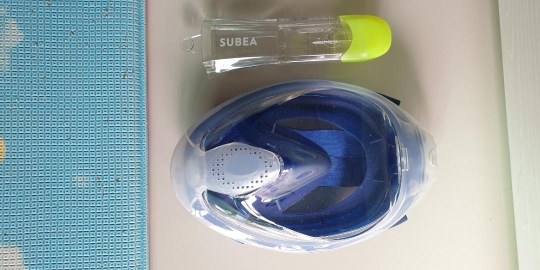 Decathlon snorkeling mask full face, Sports Equipment, Sports & Games ...