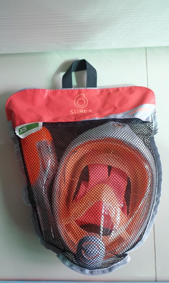 Decathlon snorkeling mask full face, Sports Equipment, Sports & Games ...