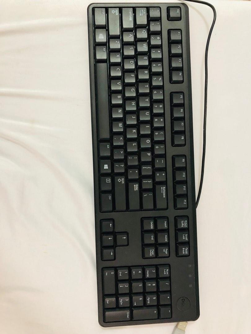 DELL wired keyboard, Computers & Tech, Parts & Accessories, Computer ...