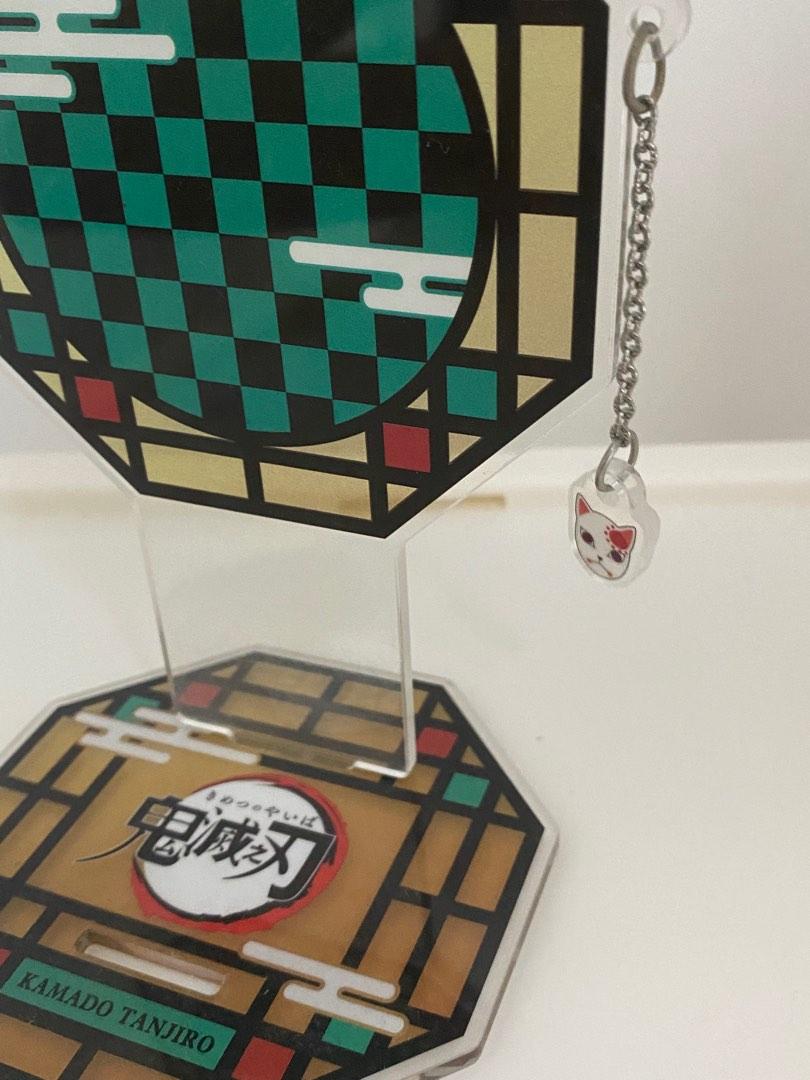 Demon Slayer: Kimetsu No Yaiba Acrylic Stand with Backdrop & Charm ...