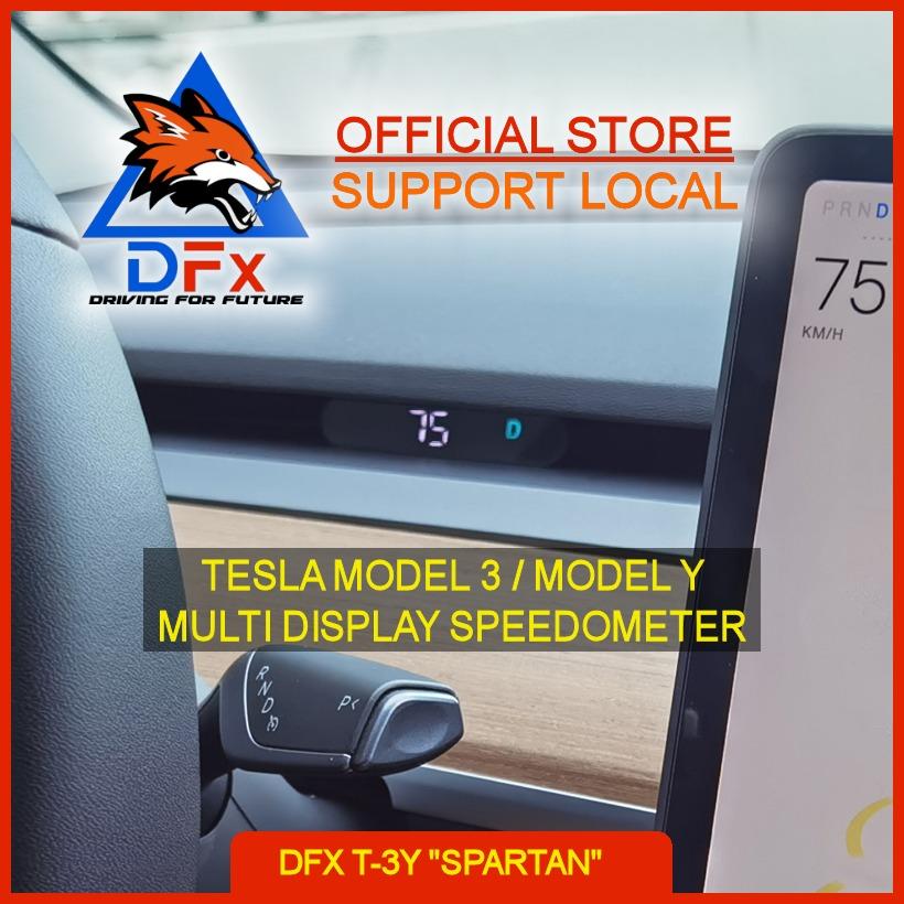 DFx Spartan Multi Display Speedometer for Tesla Model 3 Model Y, Car ...