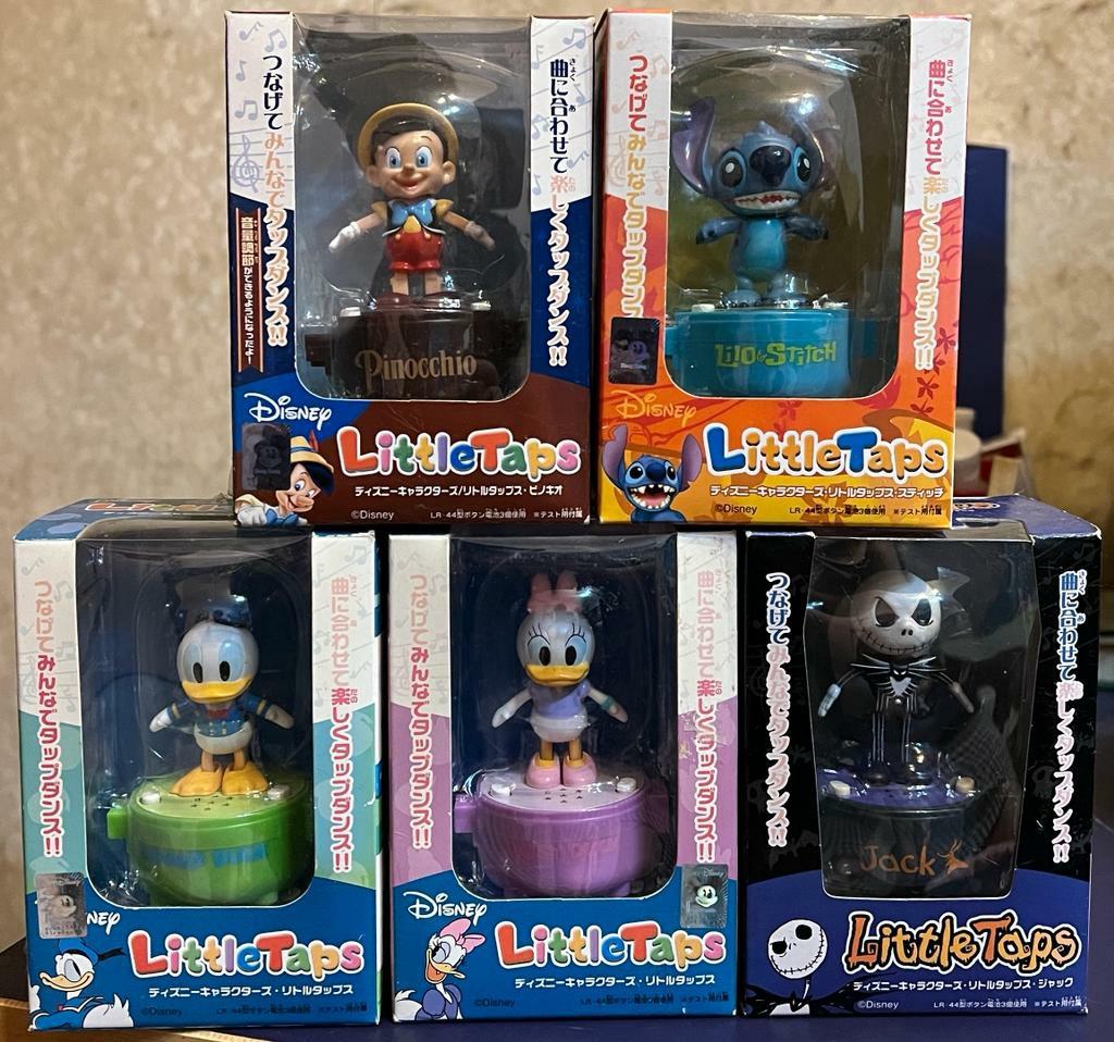 Disney Little Taps 踢撻舞Music Figure Donald Duck, Daisy Duck, Pinocchio ...