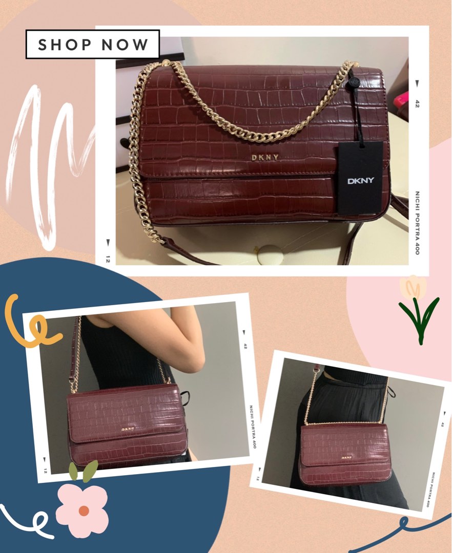 DKNY 2way Crossbody Bag, Luxury, Bags & Wallets on Carousell