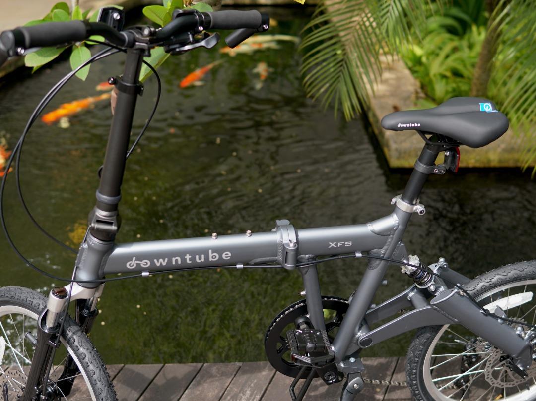 Downtube XFS folding bike (from USA) - 20" folding bicycle, full ...