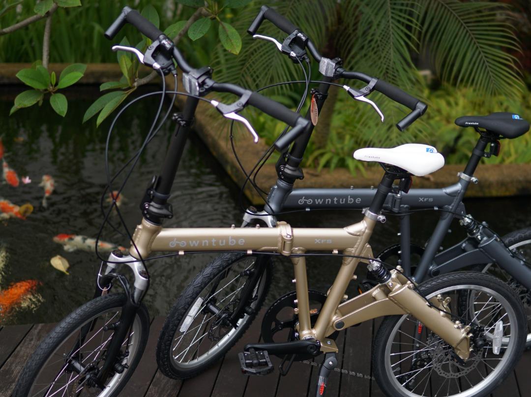 Downtube XFS folding bike (from USA) - 20" folding bicycle, full ...