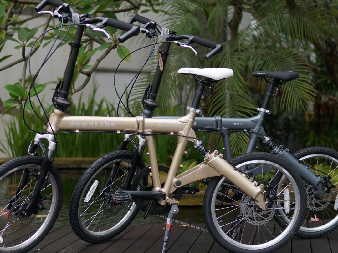 Downtube XFS folding bike (from USA) - 20" folding bicycle, full ...