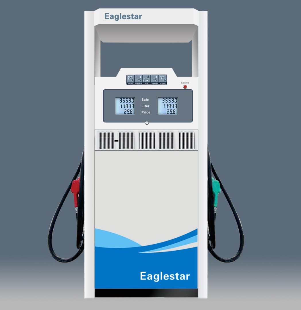 Dual pump 2 hose dispenser fuel dispenser fuel pump gasoline dispenser ...
