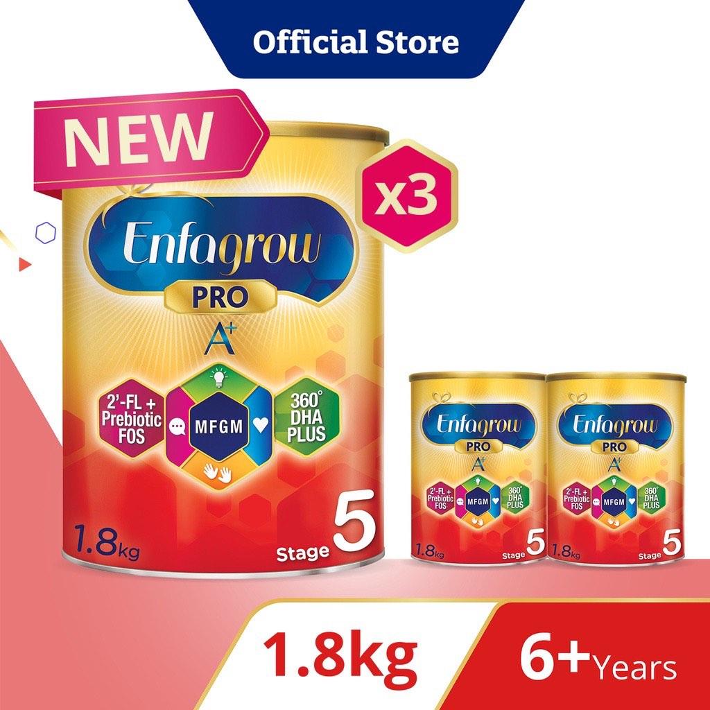 Enfagrow stage 5, Babies & Kids, Nursing & Feeding, Breastfeeding ...