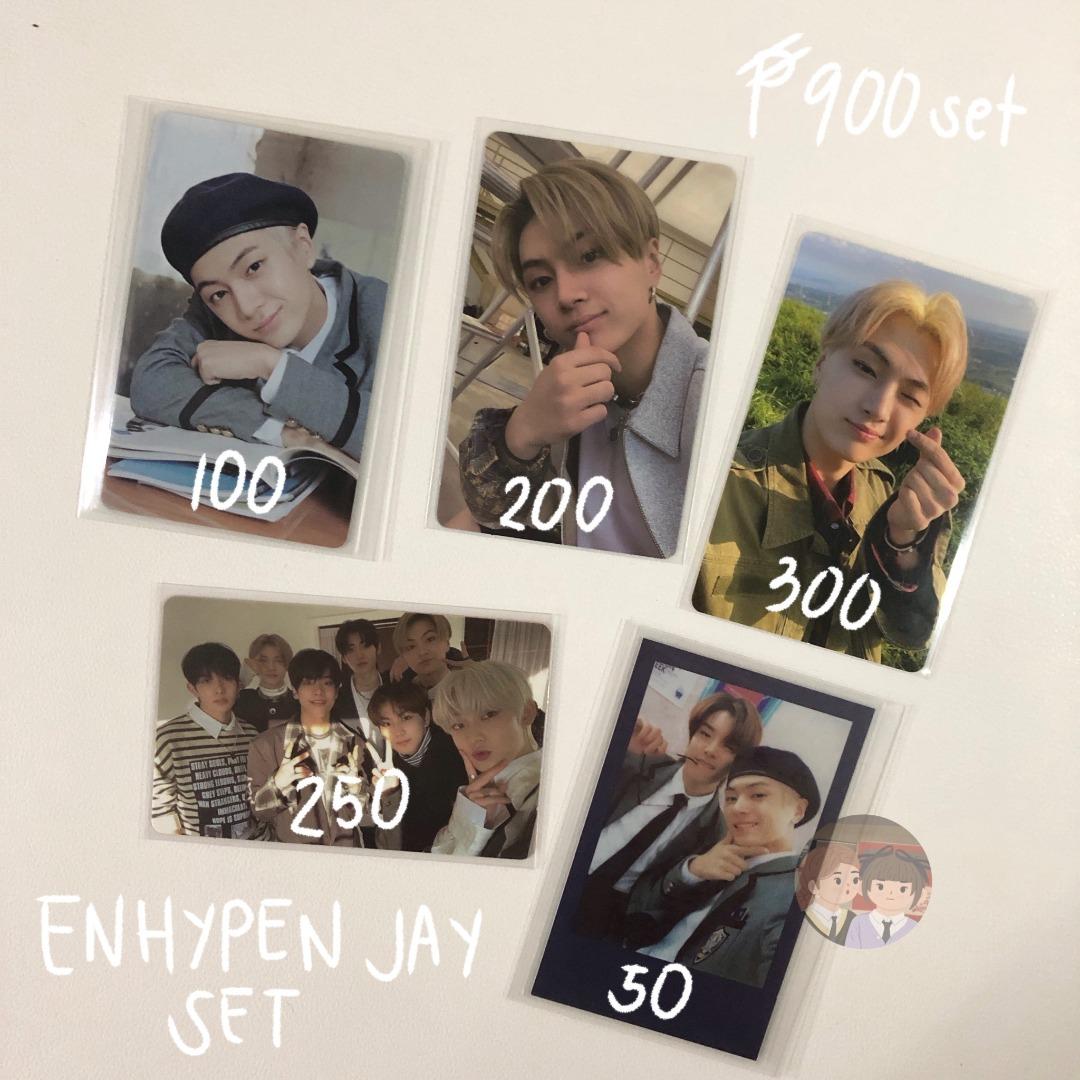 ENHYPEN Jay Photocards, Hobbies & Toys, Memorabilia & Collectibles, K ...